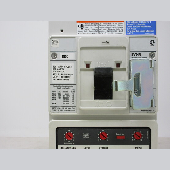 EATON KDC 400-Amp 3-Pole Breaker